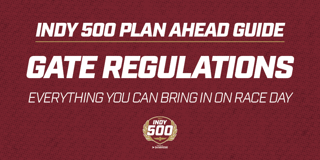 Indianapolis Motor Speedway On Twitter GATE REGULATIONS We Take indianapolis-motor-speedway-on-twitter-gate-regulations-we-take