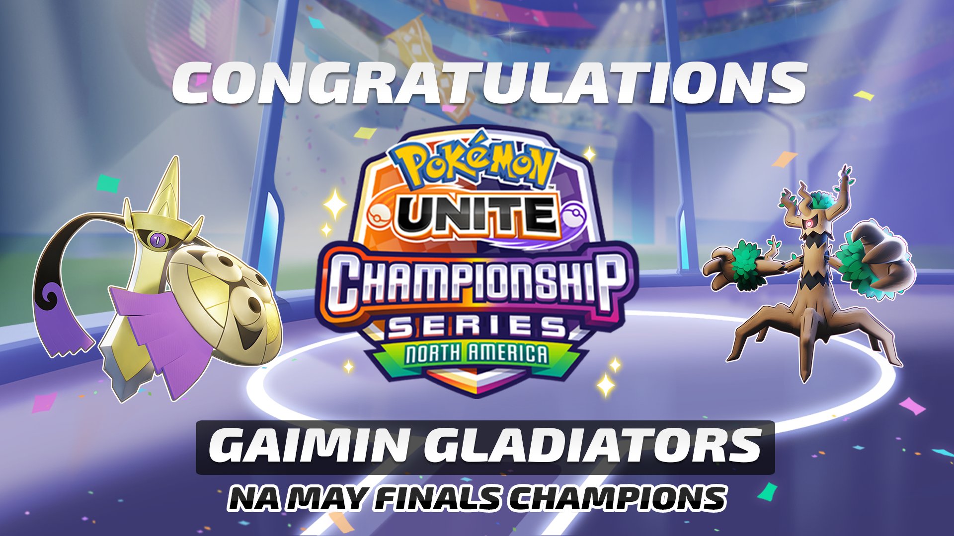 Pokémon Unite Championship Series On Twitter Gaimin Gladiators Are