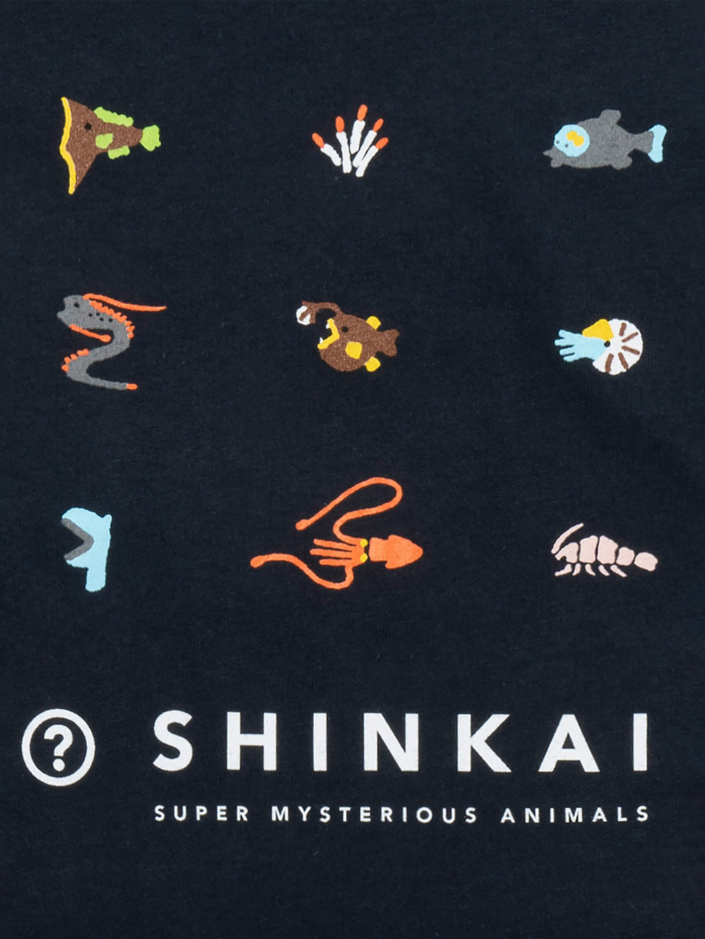 グラニフ On Twitter 深海生物たちをゆる〜いタッチで表現。個性的でレアなモチーフを、かわいらしく仕上げたベーシック型のtシャツ。《ミステリアスアニマルズ》 T
