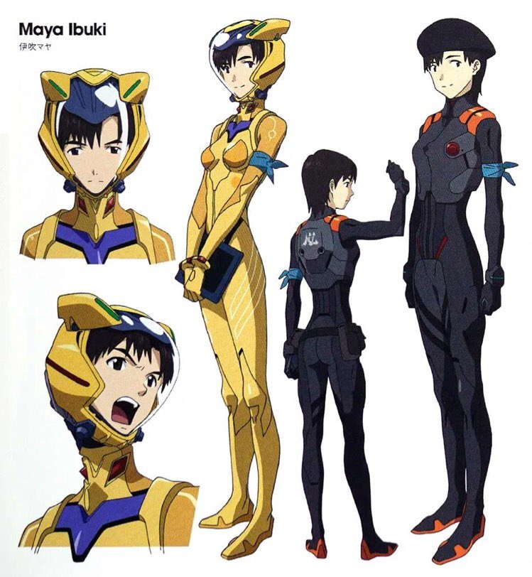 Neon Genesis Evangelion Maya Neon Genesis Evangelion : Maya Ibuki