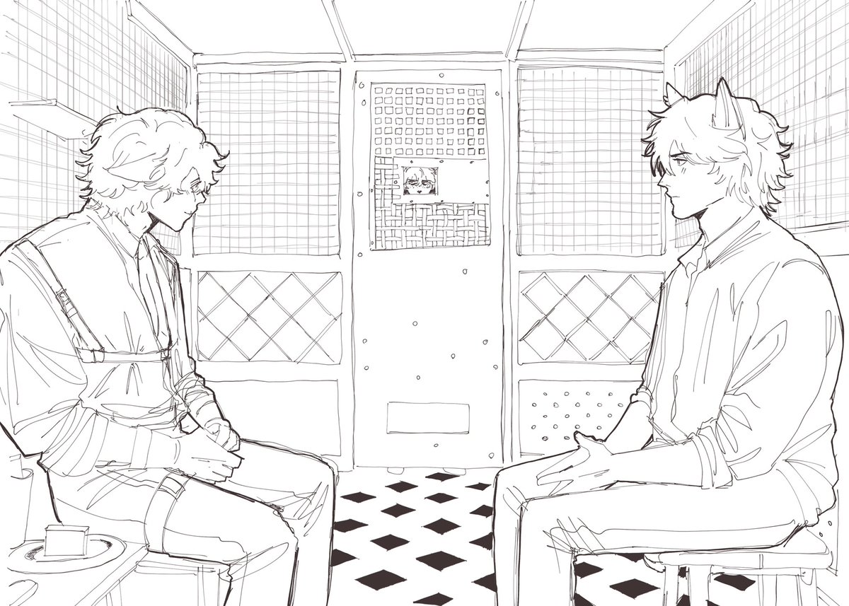 「messy patho au laust doodles too 」sy 🌿の漫画