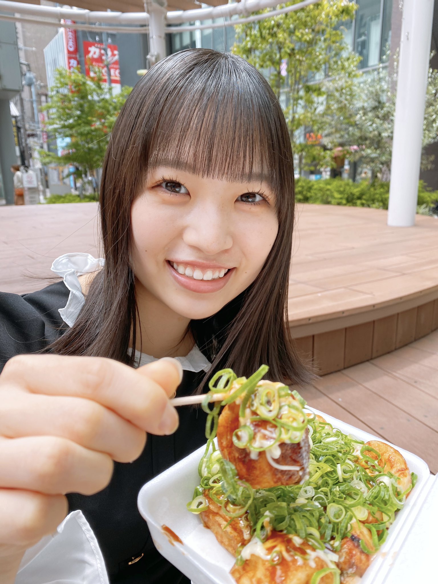 NMB48 Official on Twitter: " いっしょに…たこ焼き食べよ？？ #TikTok https://t.co ...