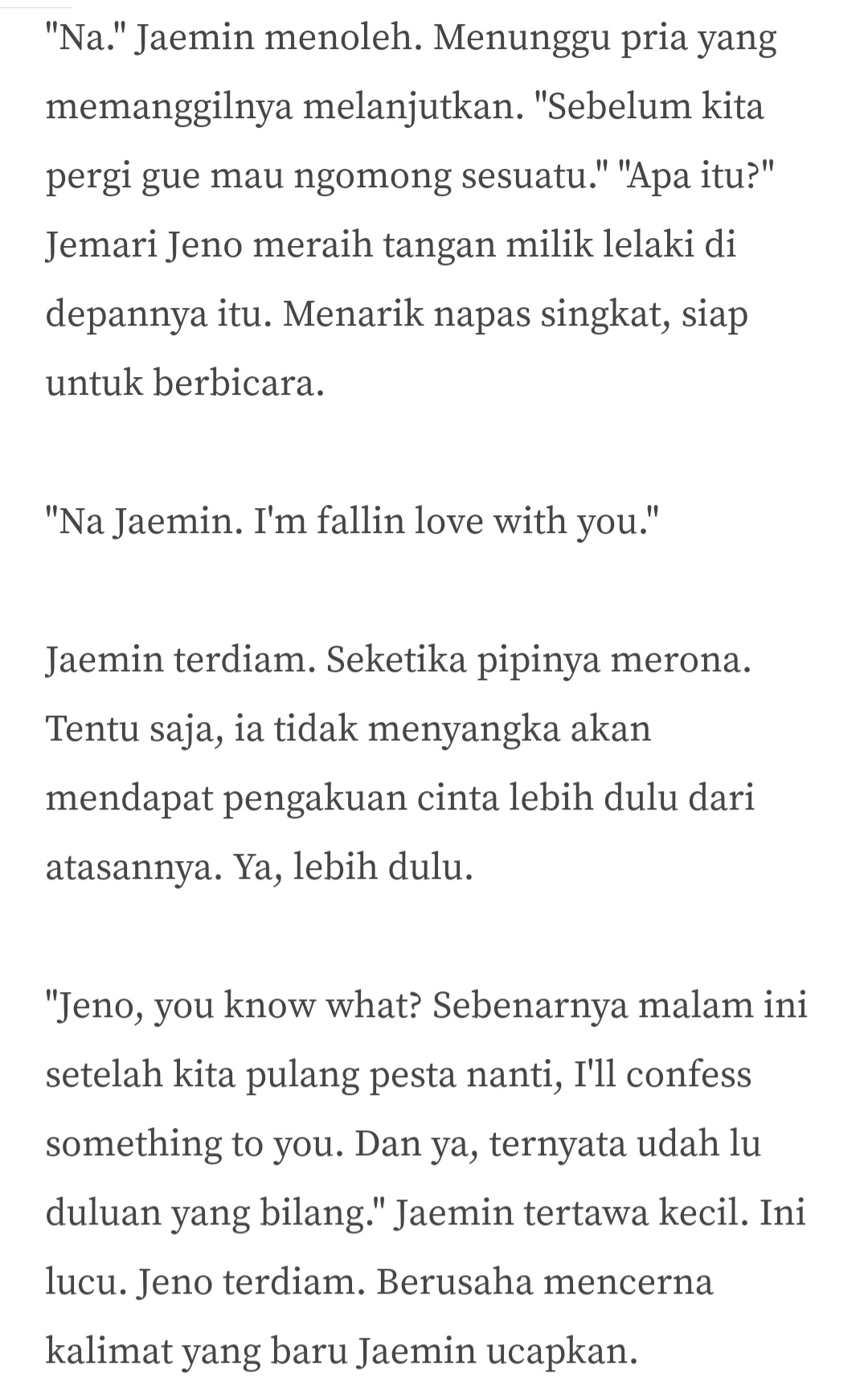 nano on Twitter: "54 | 🫣 *ini lanjutan dari narasi part 1 ya cw // kiss ...