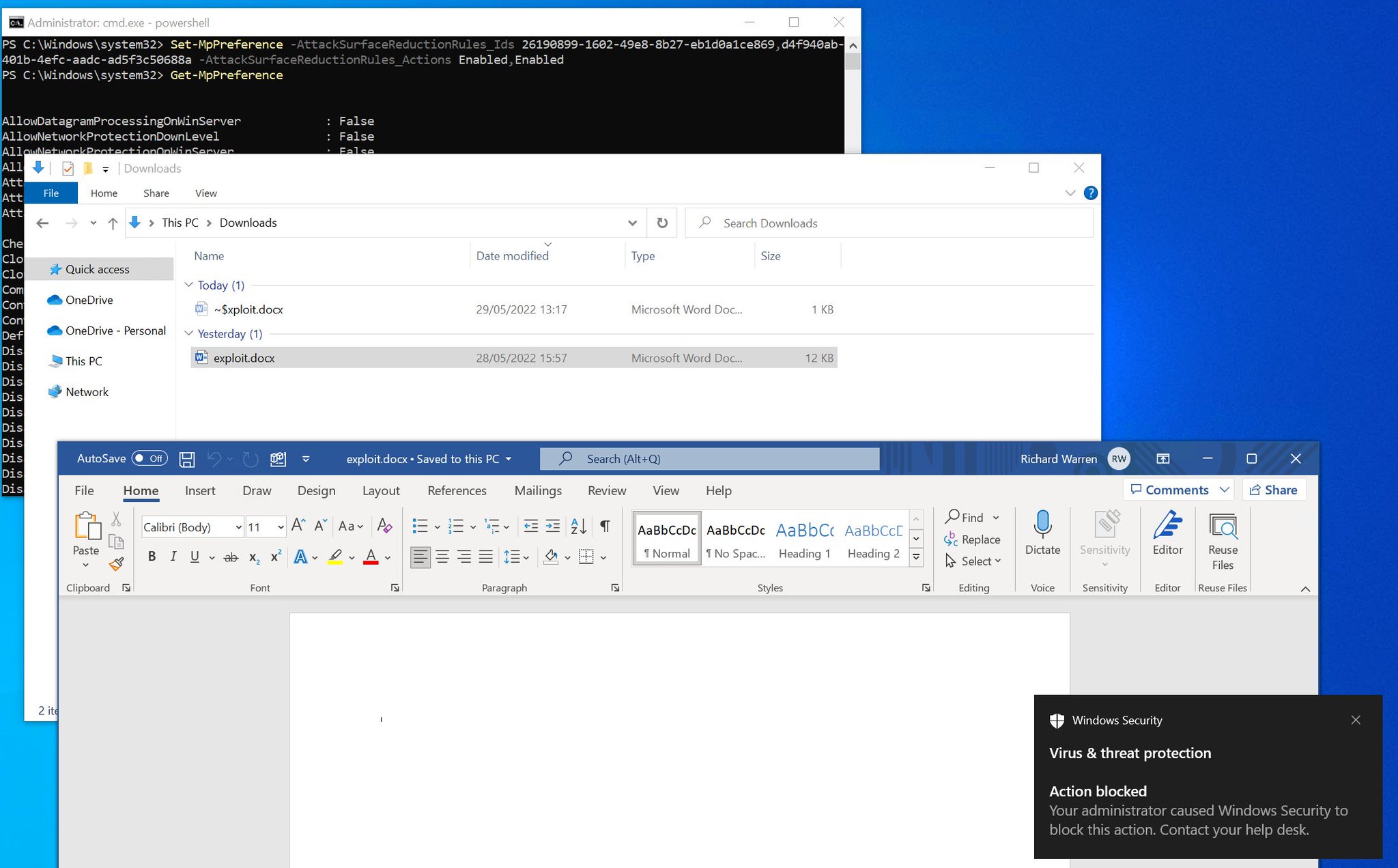 Rich Warren on Twitter: "You can protect against this attack (and ...