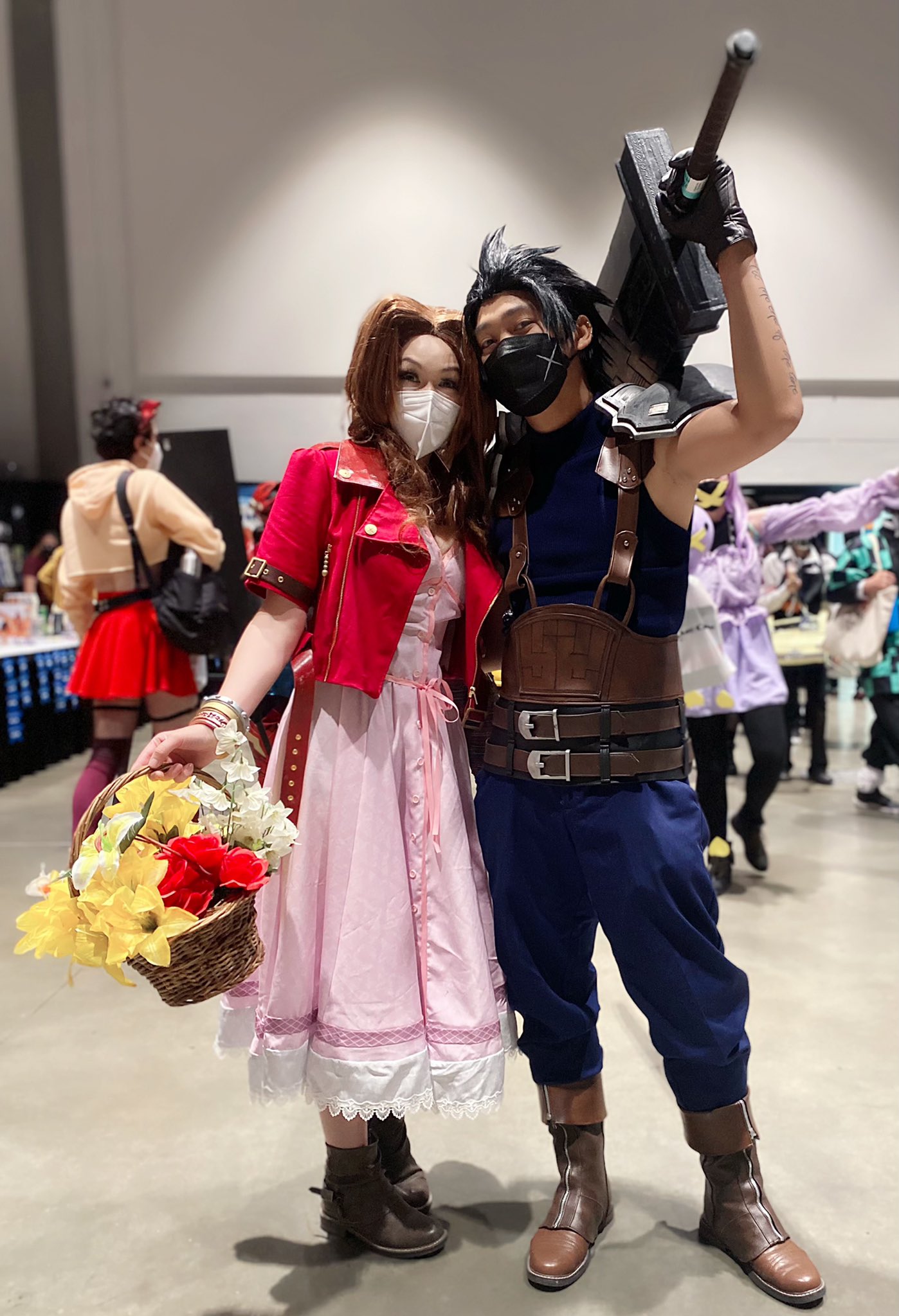 Zack Fair And Aerith Cosplay