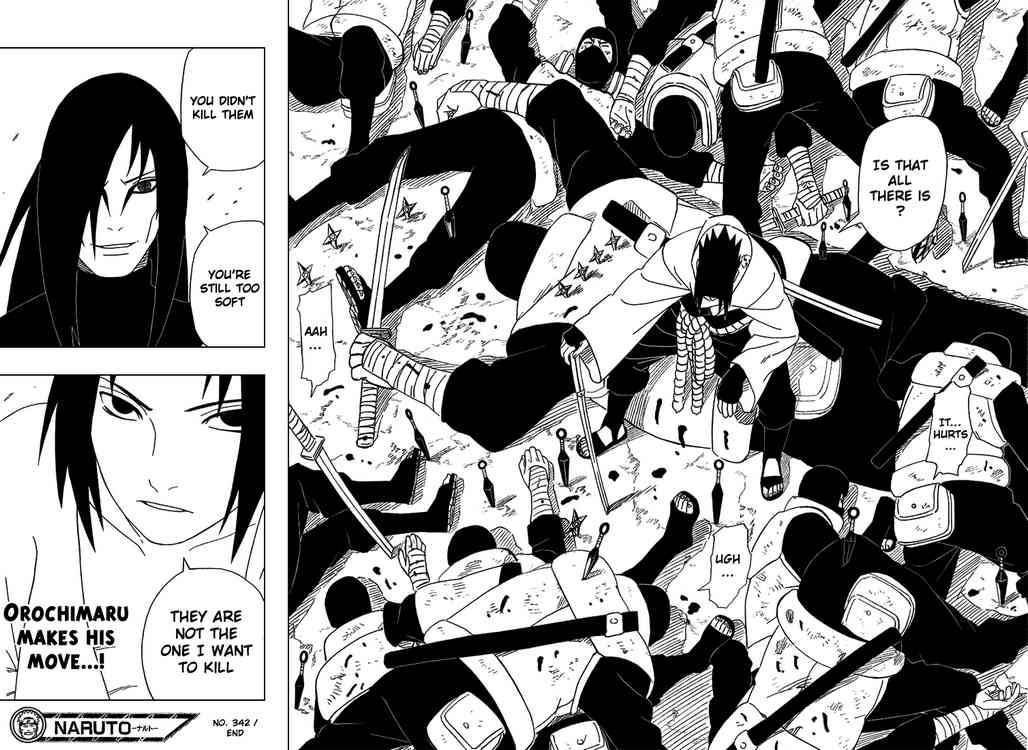 Naruto Vs Orochimaru In The End