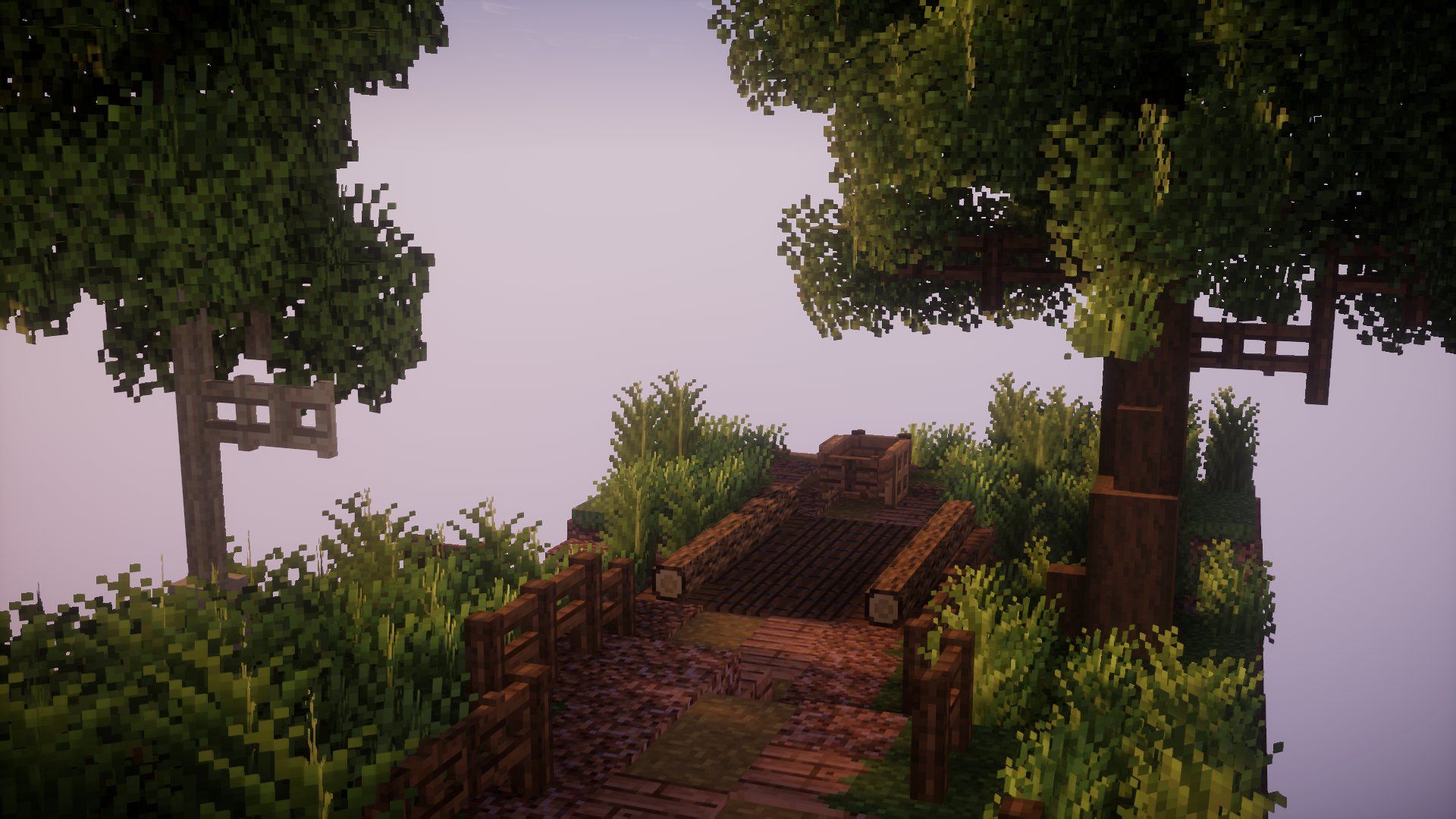 Minecraft Wooden Bridge