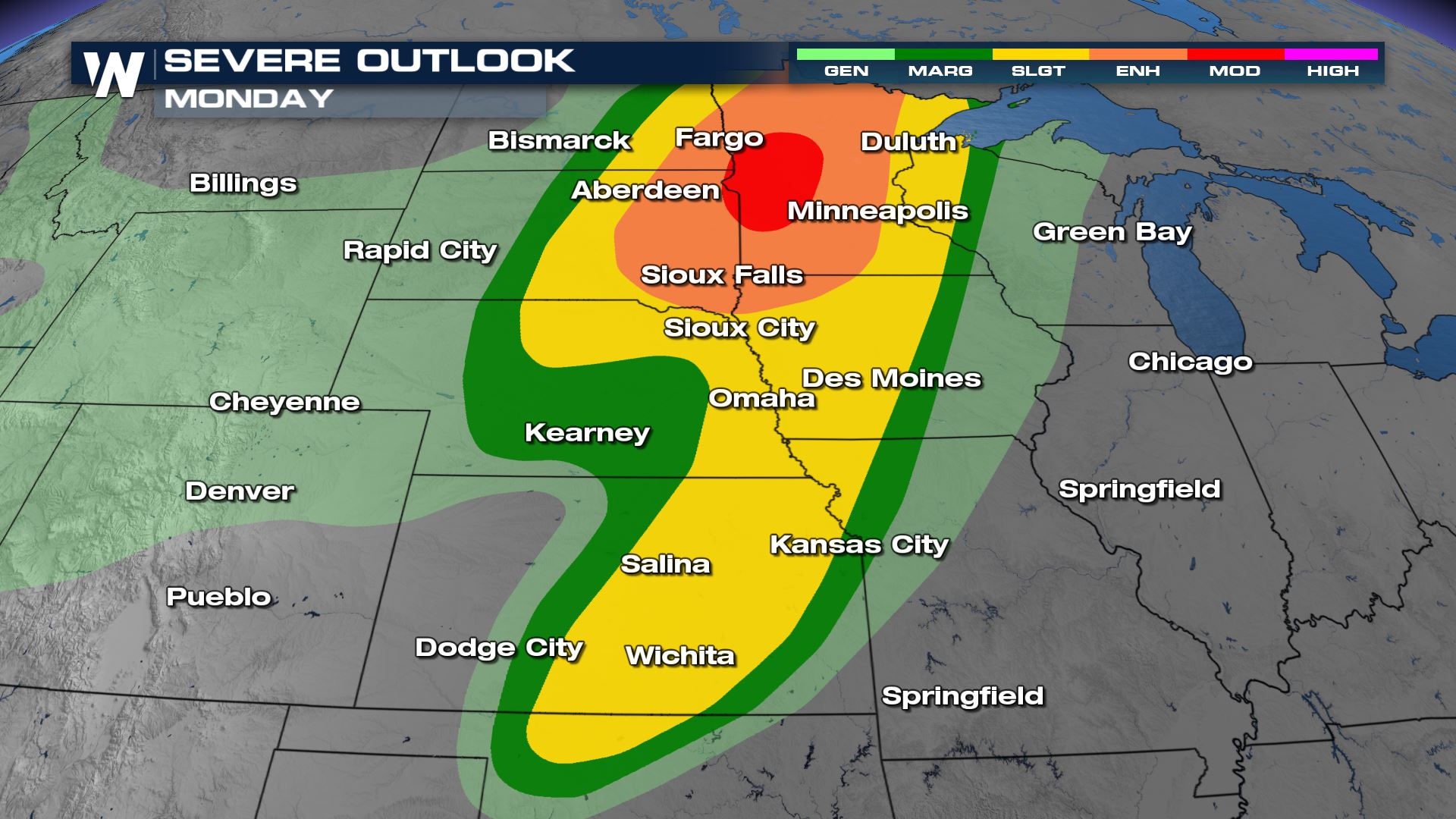 Weathernation On Twitter Tomorrows Risk For Severe Storms Has Been