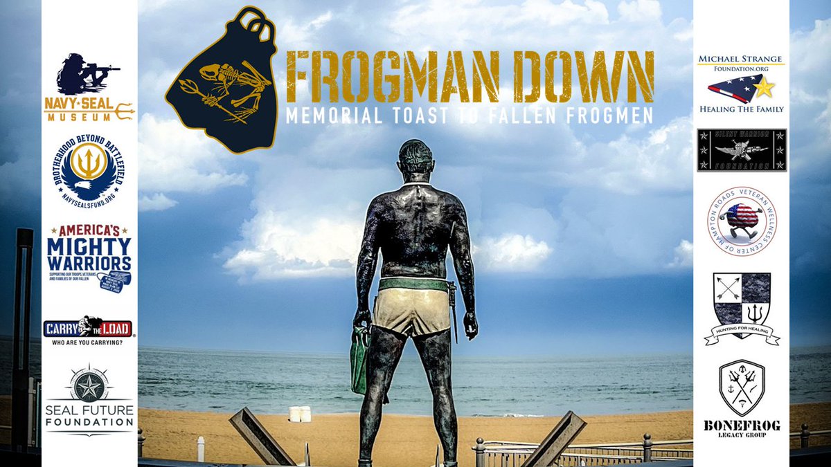 Navy Seal Frogman Statue