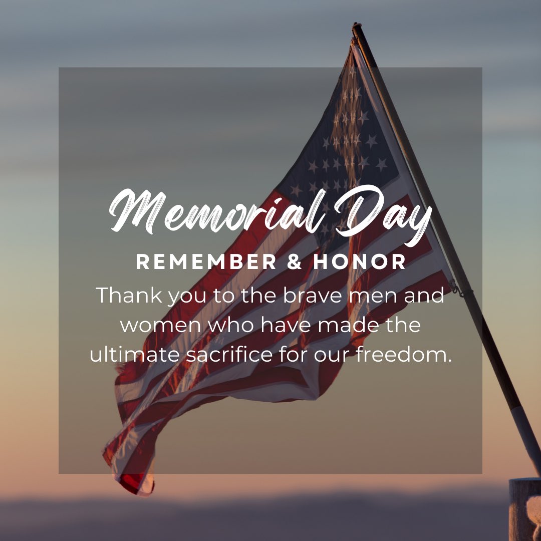 AVACEN Medical on Twitter: "Please take a moment this Memorial Day ...