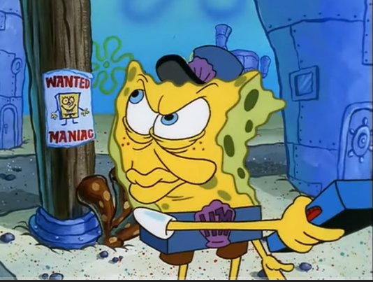 Spongebob Squarepants Facial Expressions