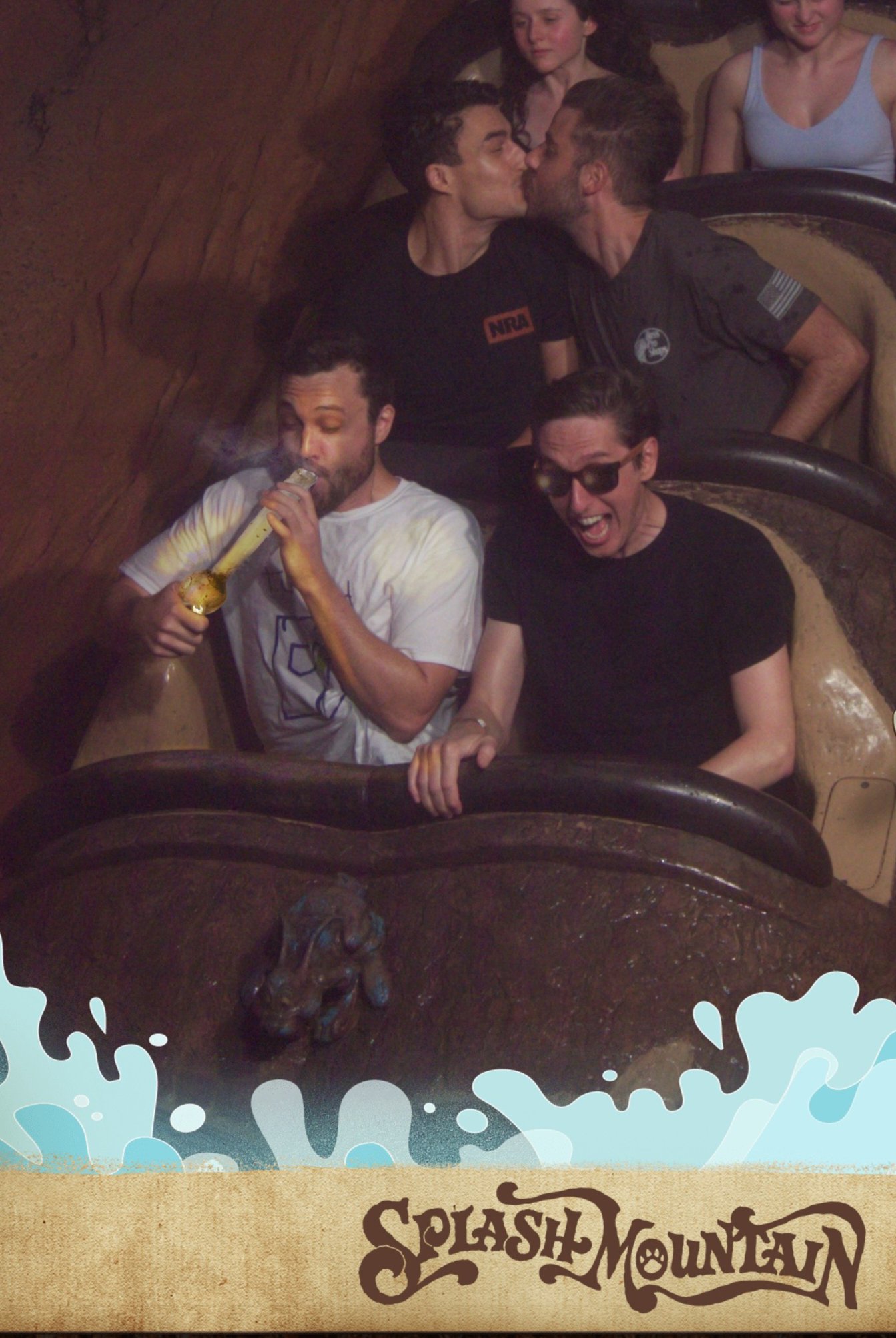 Splash Mountain Flasher Photos