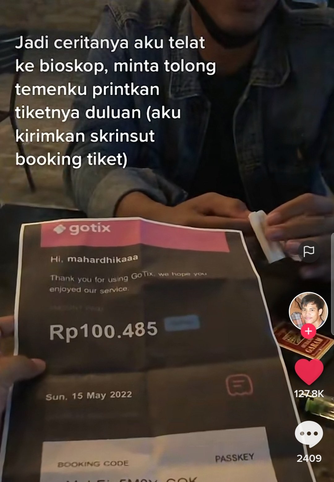 Habis Nonton Film on Twitter: ""Tolong cetakin tiket dong" *ngasih screenshot* "Oke!" https://t ...