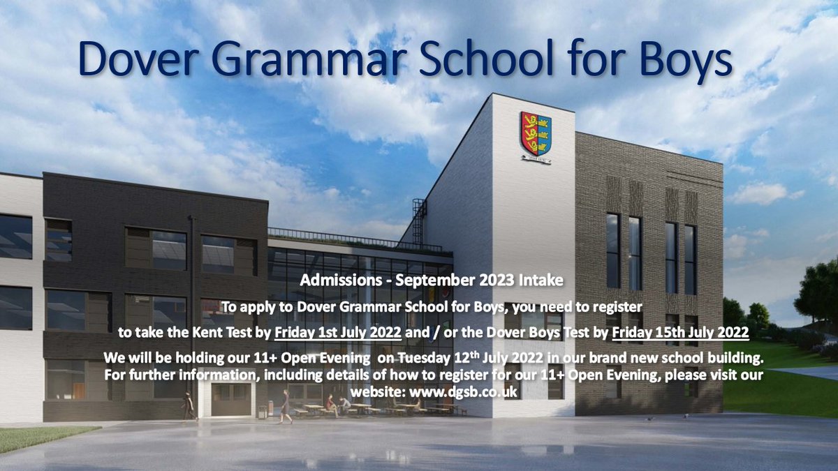 Welcome to Dover Grammar School for Boys