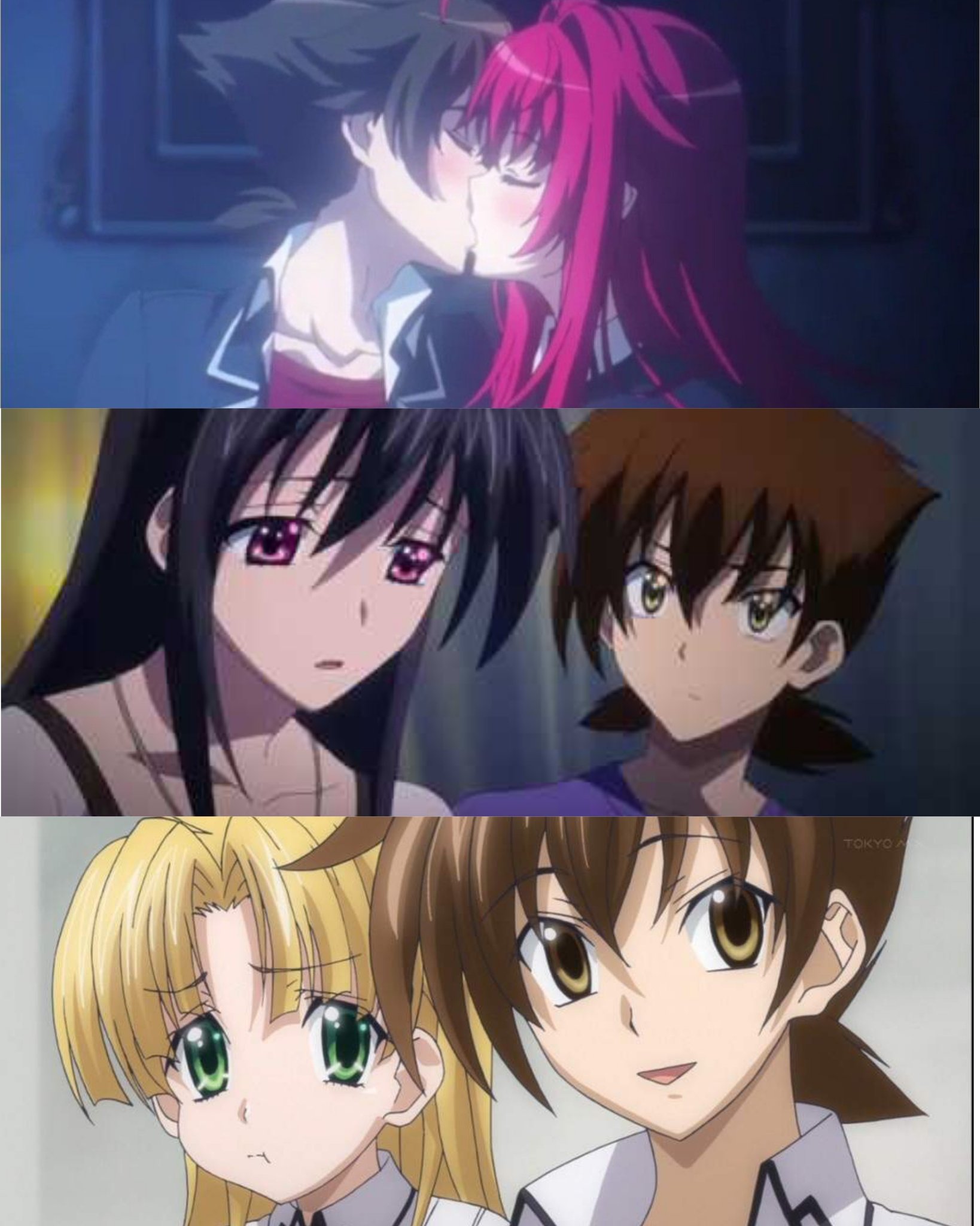 Highschool Dxd Issei And Akeno