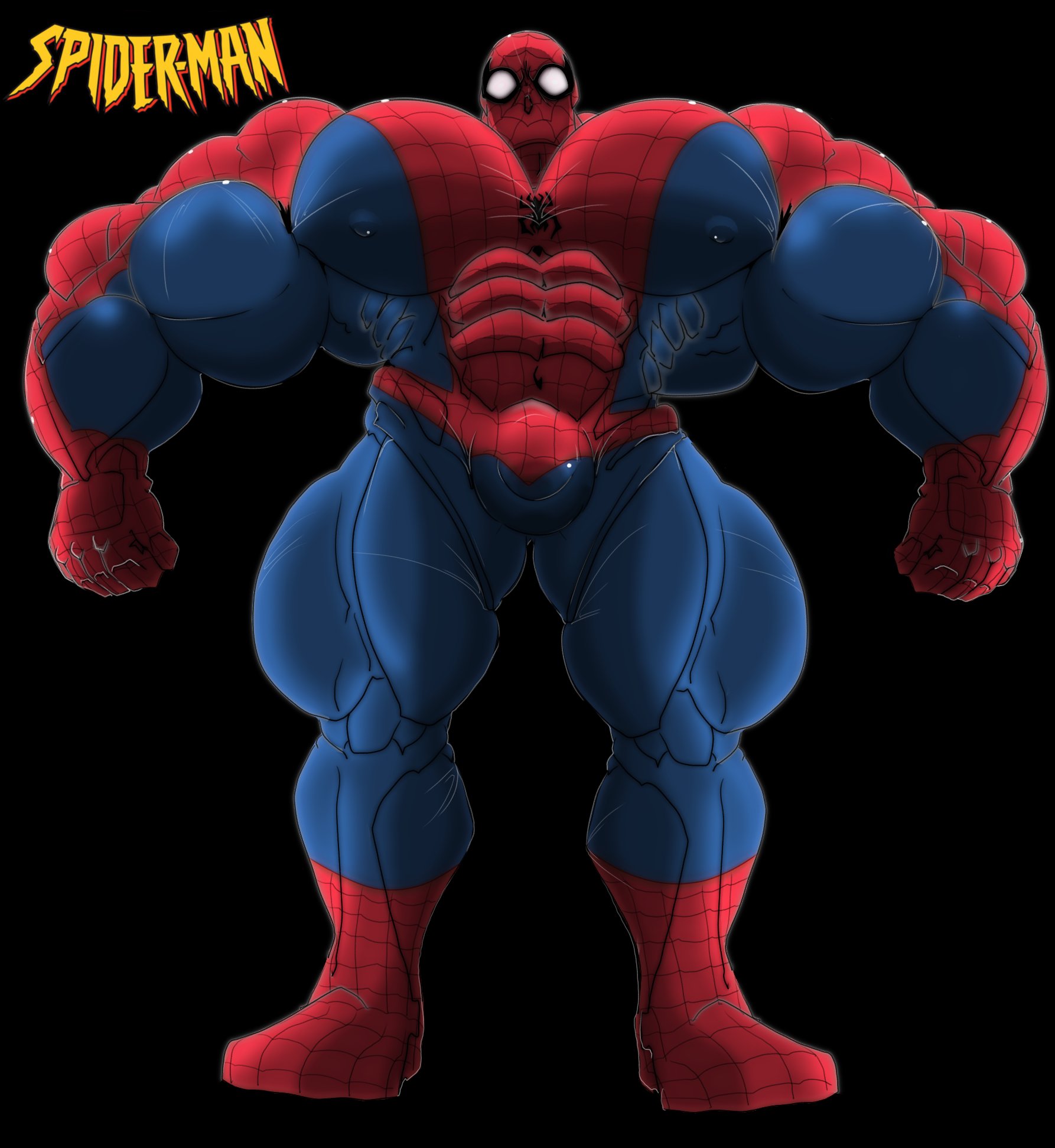 Spiderman Muscle Morph