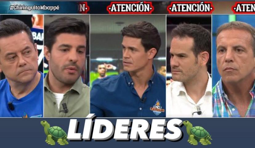 El Chiringuito TV on Twitter: "👏📺¡VAMOS!👏📺 😍@elchiringuitotv LIDERA con un 4% de Share y 770.000 ...