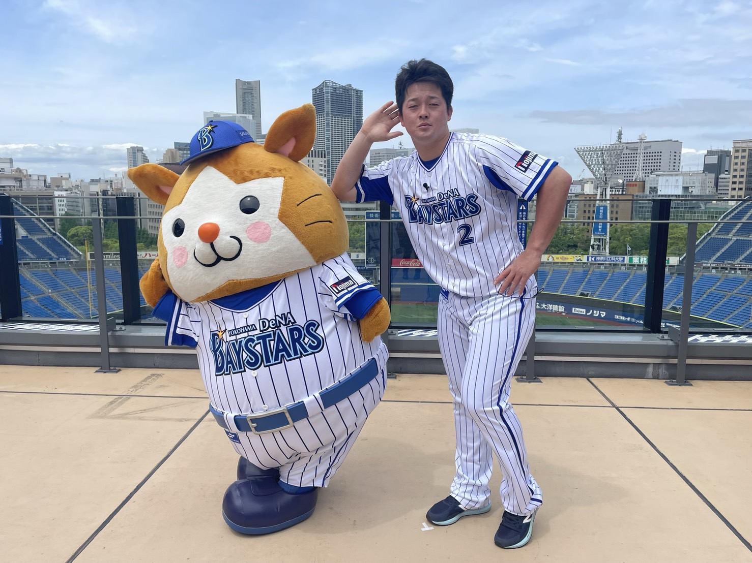 TBS 野球『S☆1 BASEBALL』 on Twitter: "明日あさ9時55分〜 TBS『Let's！美バディ』に DeNA #牧秀悟 選手が登場🏋🏻⭐️ #竹脇まりな さん #ほのか ...