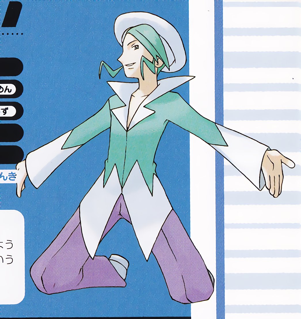 Wallace Pokemon Ruby Characters In Pokémon Ruby And Sapphire TV