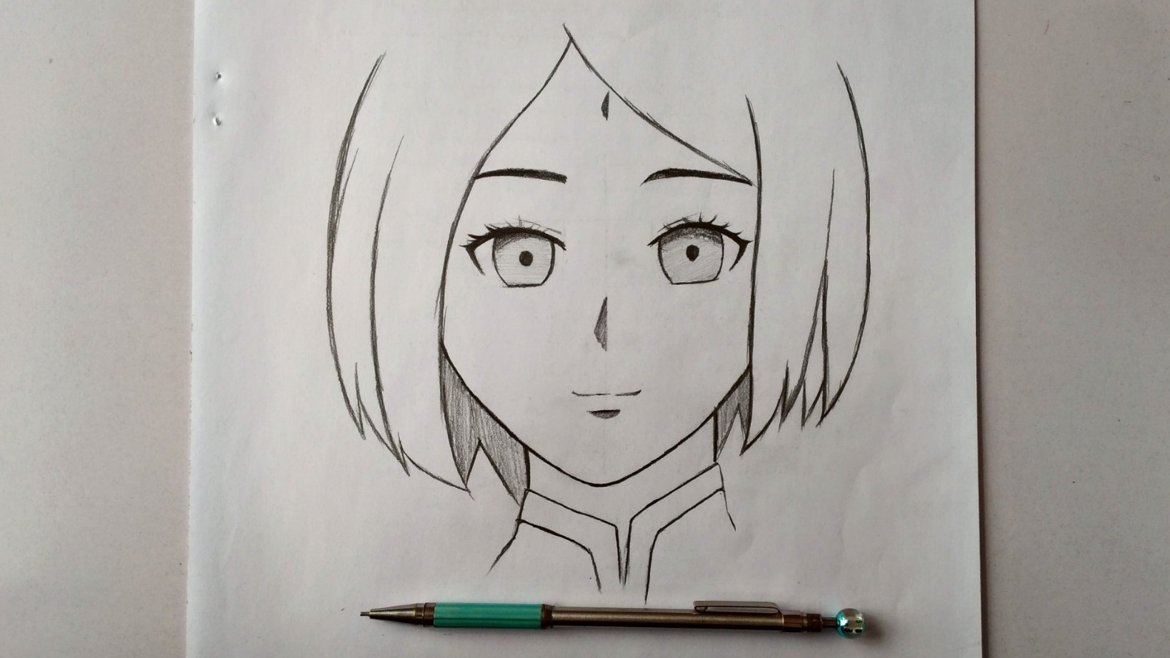 Easy Anime Drawing In Pencil