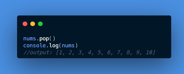 9 JavaScript Array methods you should know⚡ 🧵👇🏽 - المسلسل من Dhrumi ...