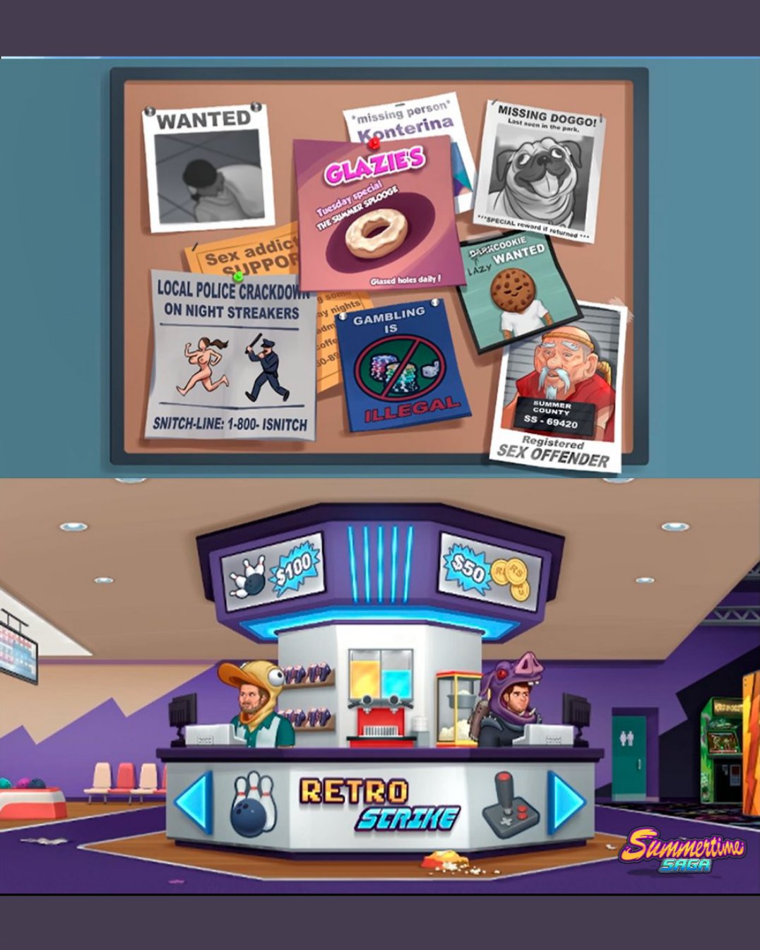 Summertime Saga Spoiler On Twitter Tech Update And Rhonda Story In V021 Techupdate Rhonda