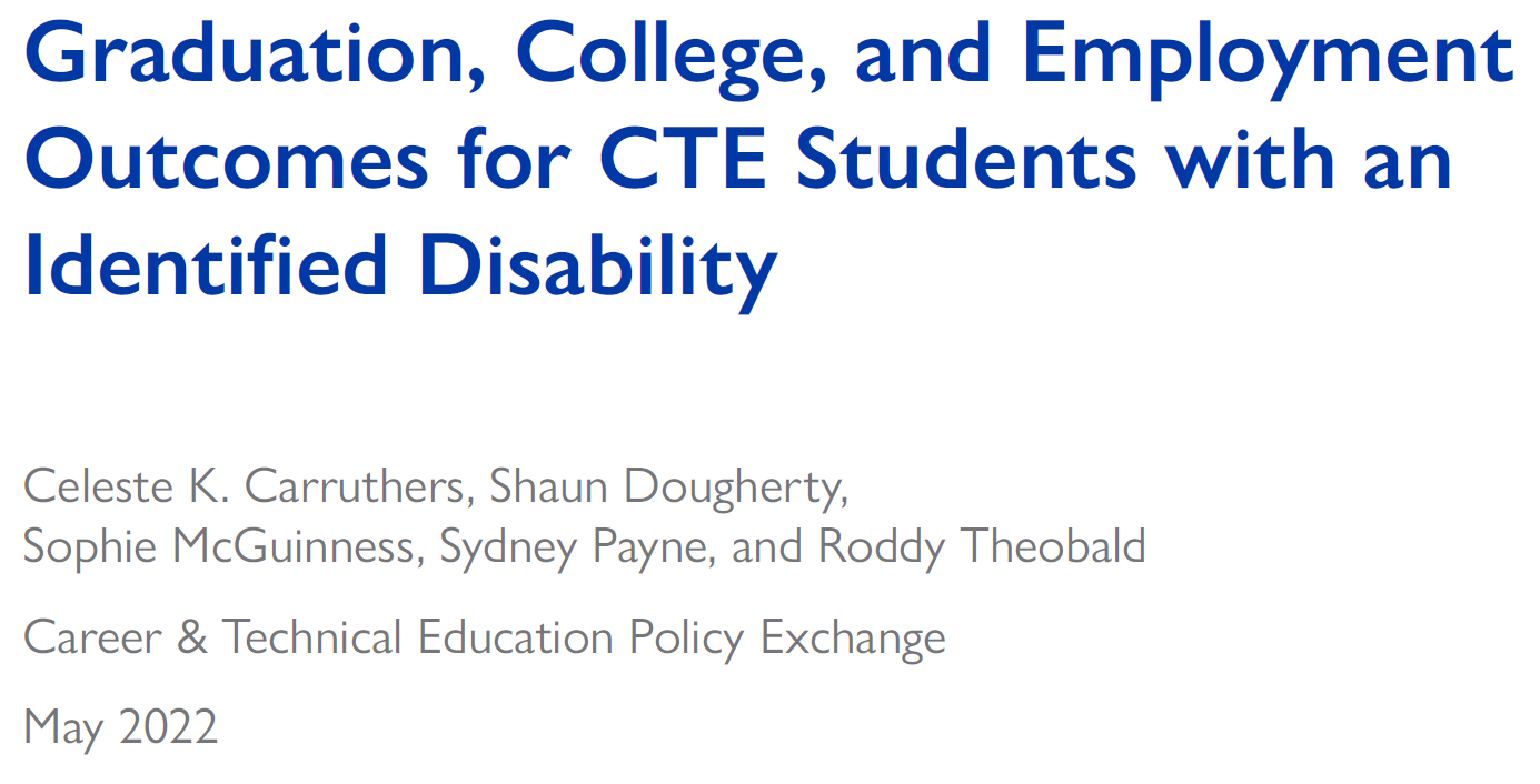 Roddy Theobald on Twitter: "The CTE Policy Exchange (CTEx) at @GeorgiaPolicyLabs just released a ...
