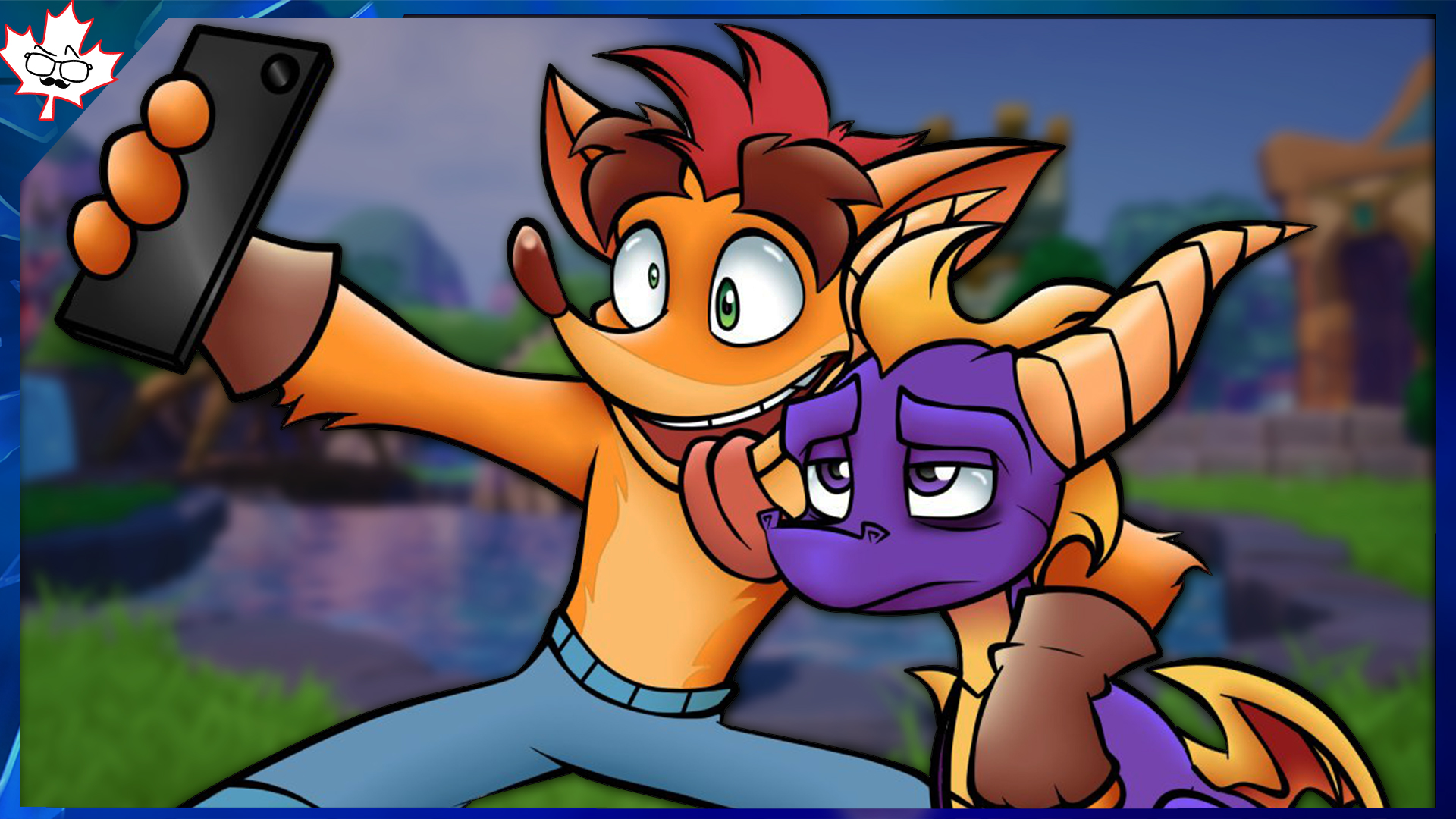 Crash Bandicoot And Spyro Wallpaper