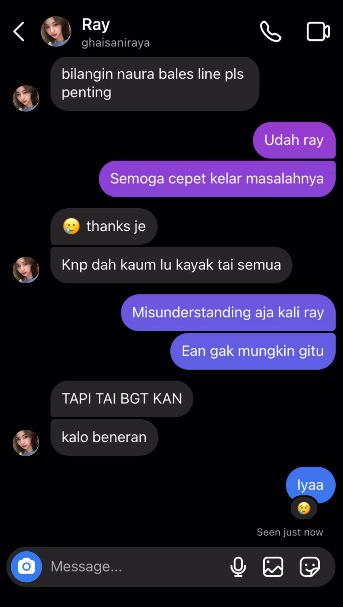 𝐕. on Twitter: "Ray ANTI chatan sm pacar temen. suka gak suka dia sm lu sbg pacar temennya, dia ...