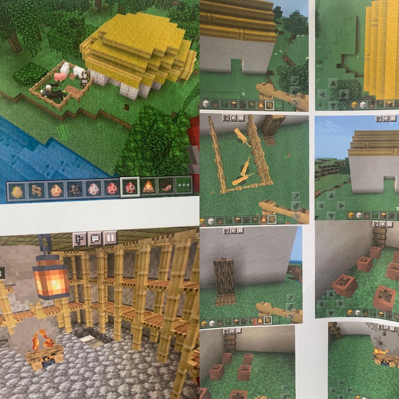 Minecraft Mayan Houses