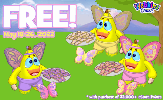 Ganz eStore on Twitter: "Ends tonight, May 26, 2022! Get FREE butterfly Wacky gifts with select ...