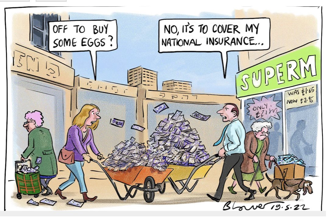 Inflation Political Cartoon