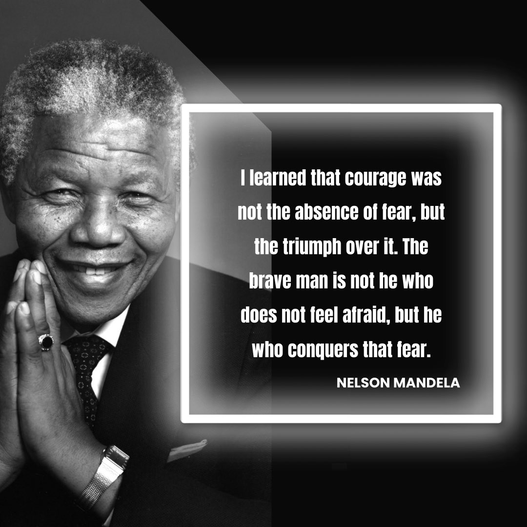 Nelson Mandela Quotes On Courage