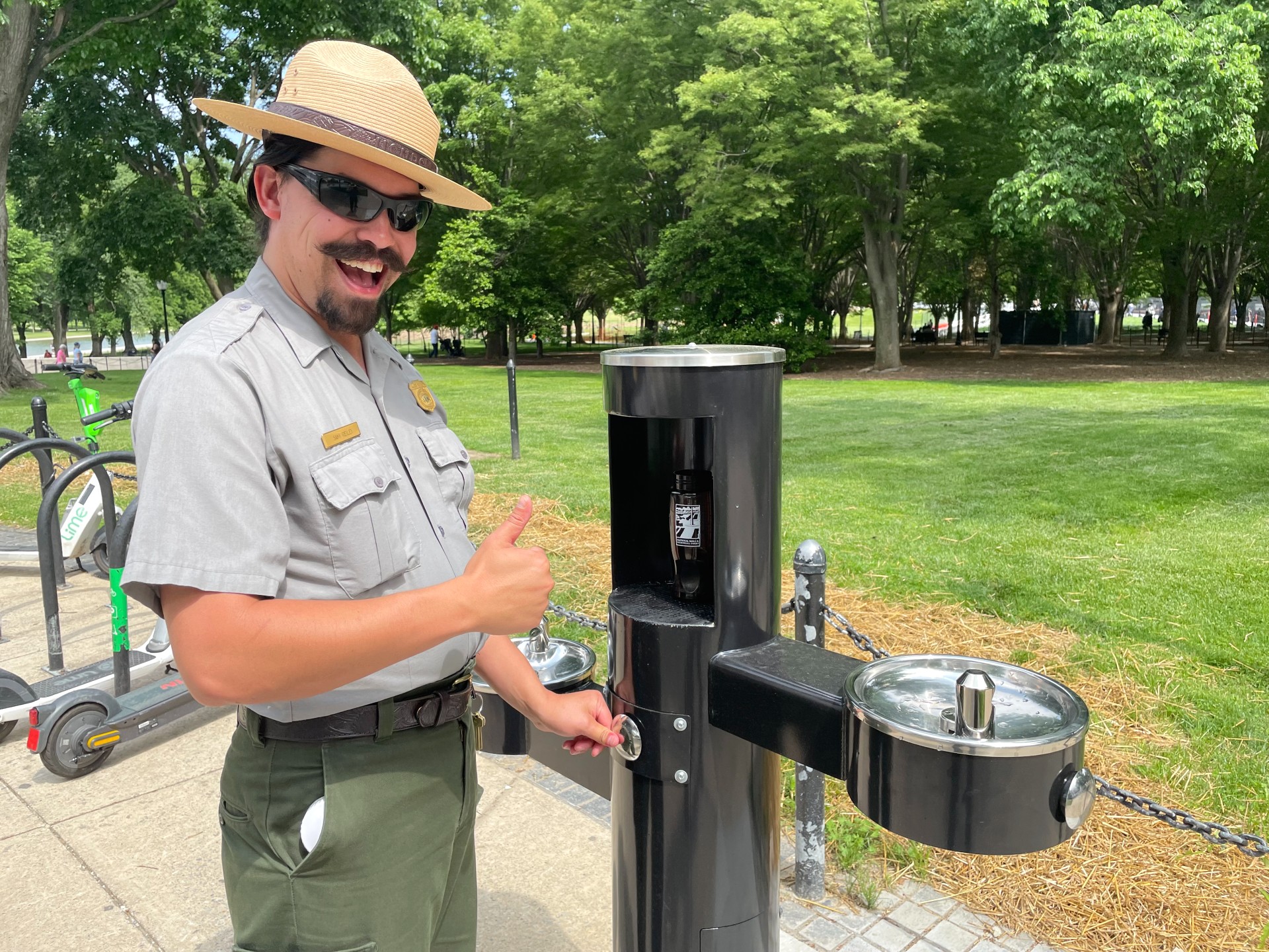Park Drinking Fountains