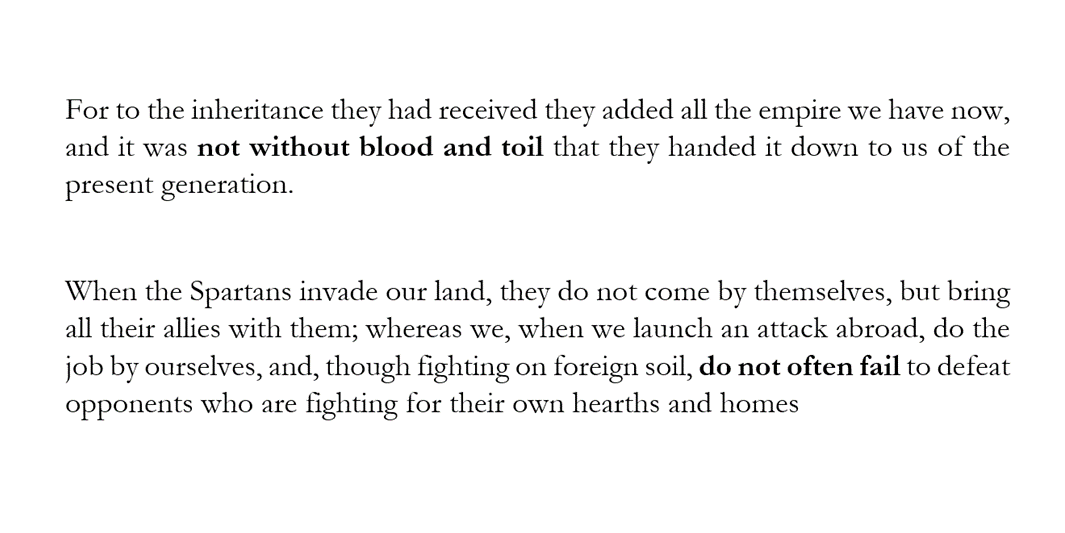 Analysing one of the greatest speeches in history: Pericles' funeral ...