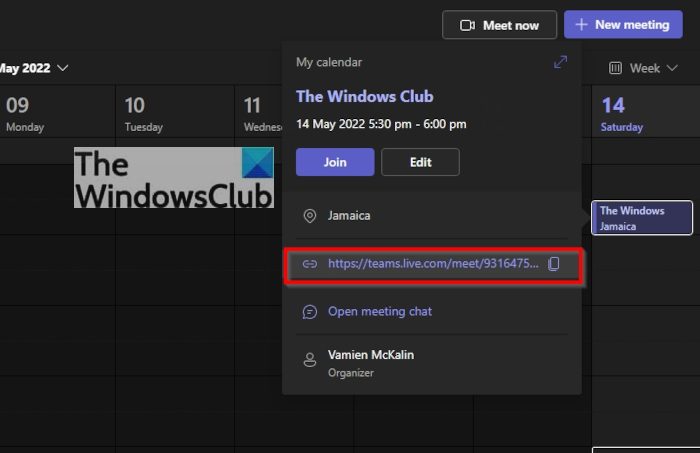thewindowsclub-on-twitter-how-to-create-microsoft-teams-meeting-links-from-teams-and-outlook