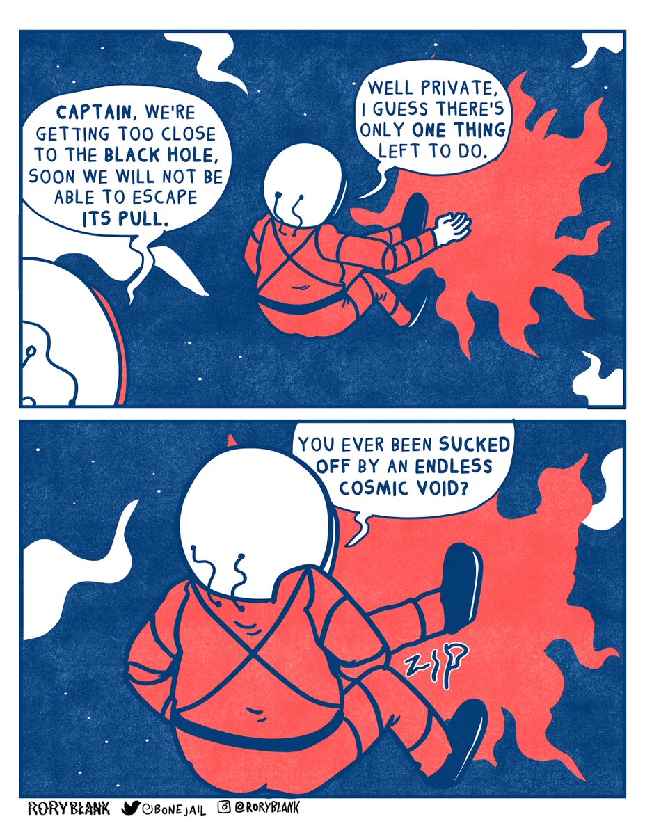 「black hole 」Rory Blankの漫画