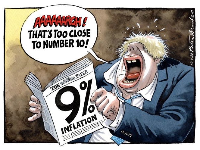 Inflation Political Cartoon