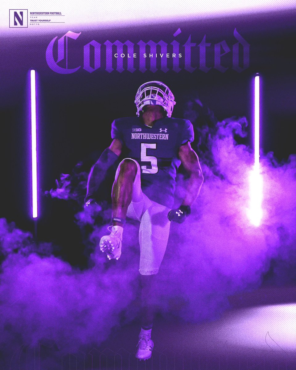 2023 3* CB Cole Shivers commits to Northwestern : r/CFB