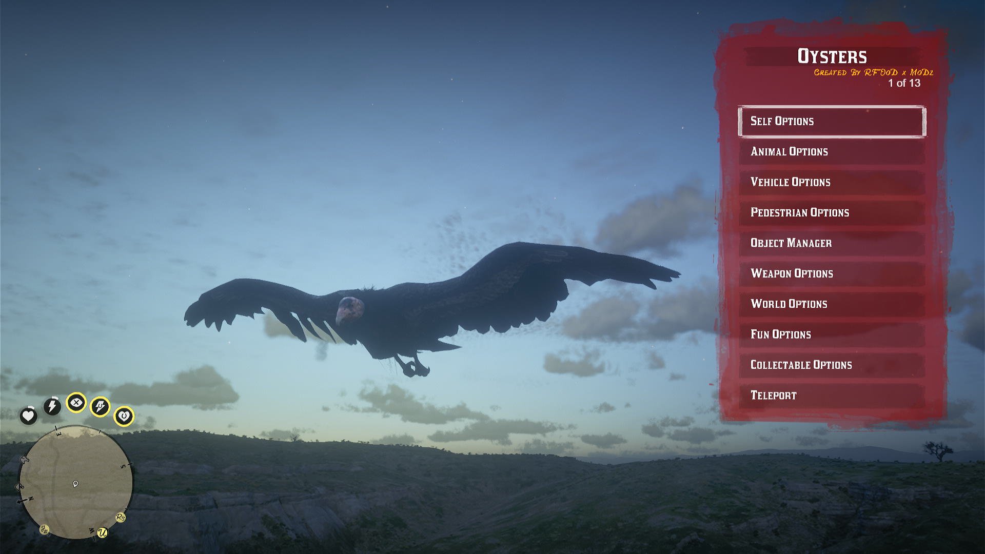 rfoodxmodz on Twitter: "PS4 RDR2 Oysters Mod Menu v1.3.6 now is released - New features and ...