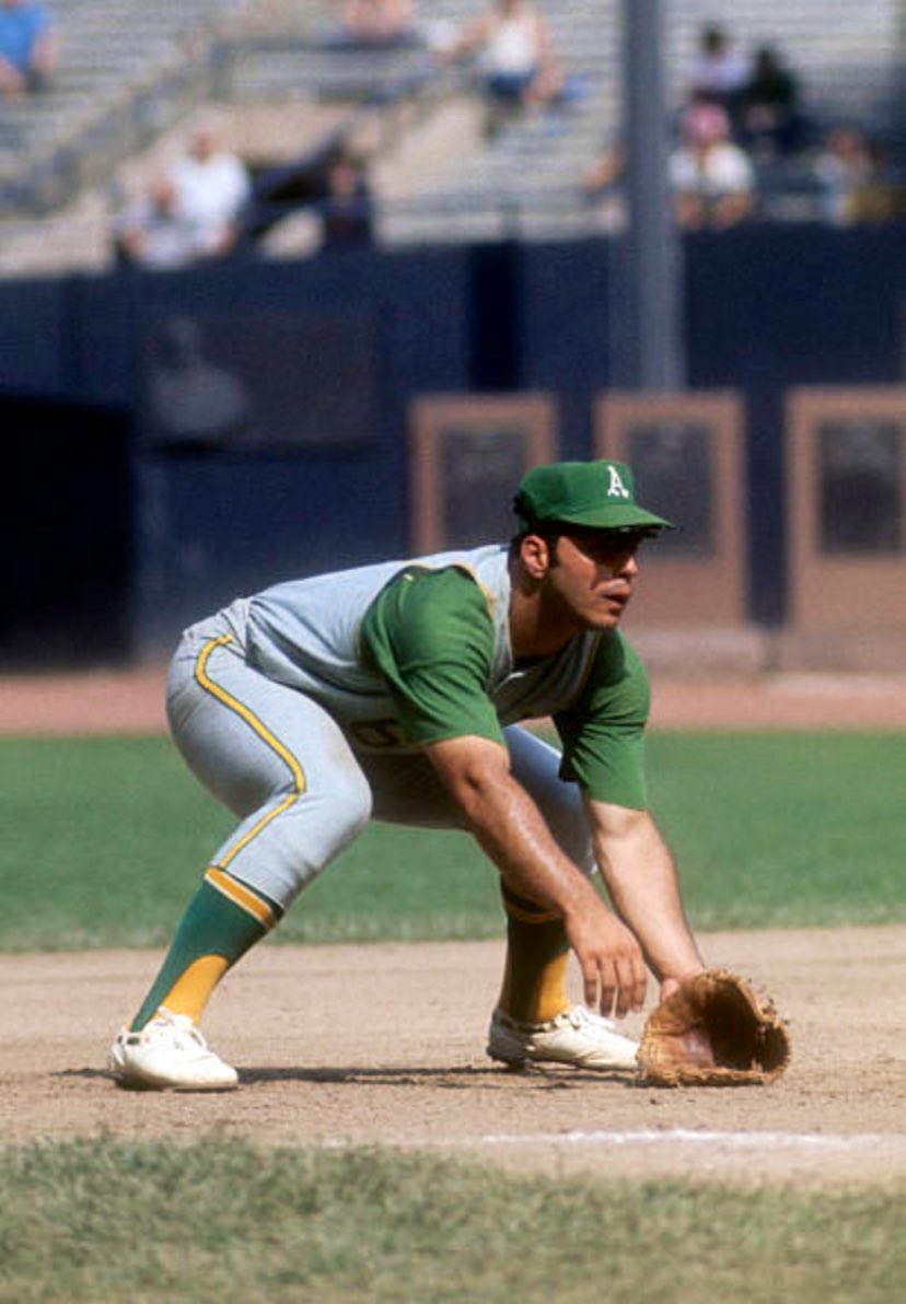 Sal Bando in a great uniform & photo. Stirrups Now! @uniformcritic