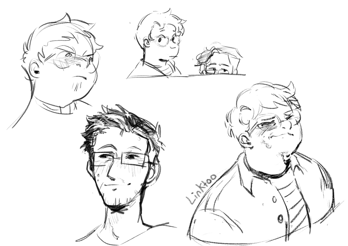 「jon and martin doodles. jmart. jonmartini #tma #themagnusarc」Link 🏳️‍🌈の漫画