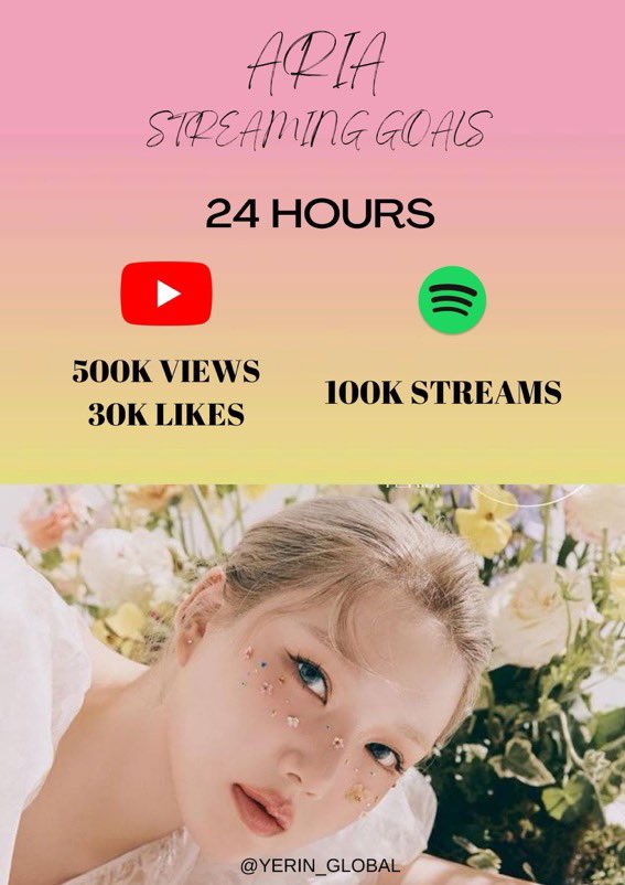 YERIN GLOBAL on Twitter: "[STREAM] Reminder for ARIA MV Buddies! We only have 7 hours left and ...