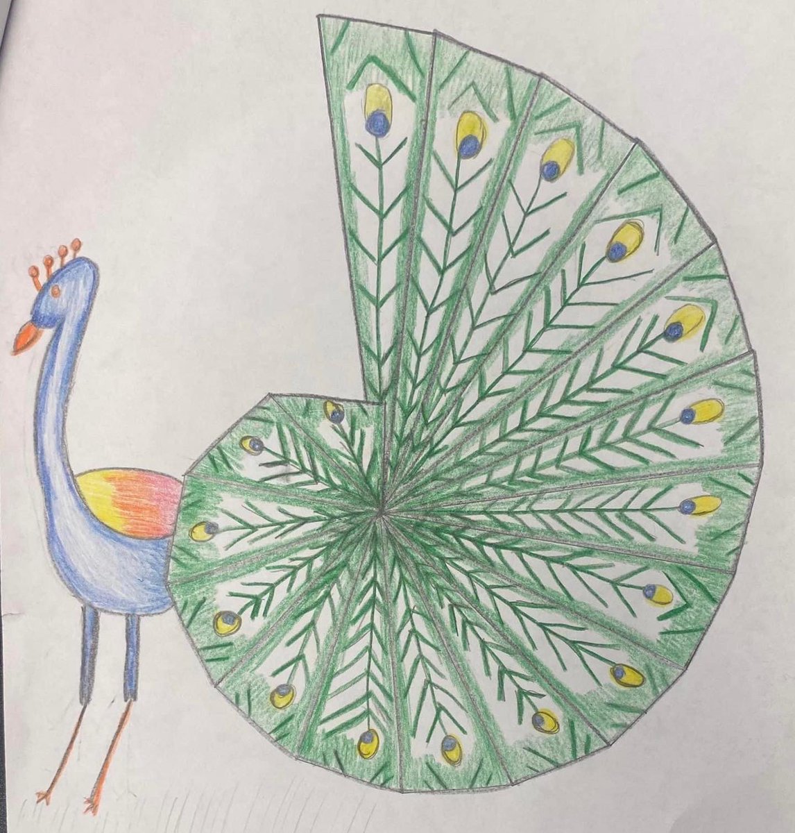 Pythagorean Snail Project M's Pythagorean Spiral | Experimental Mom