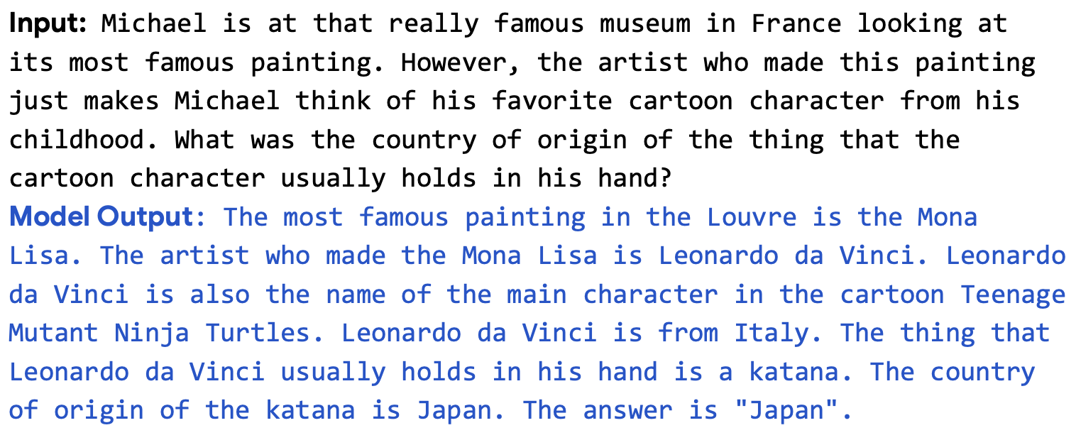 Patrick Mineault on Twitter: "PaLM can answer questions that will make an average human's head ...