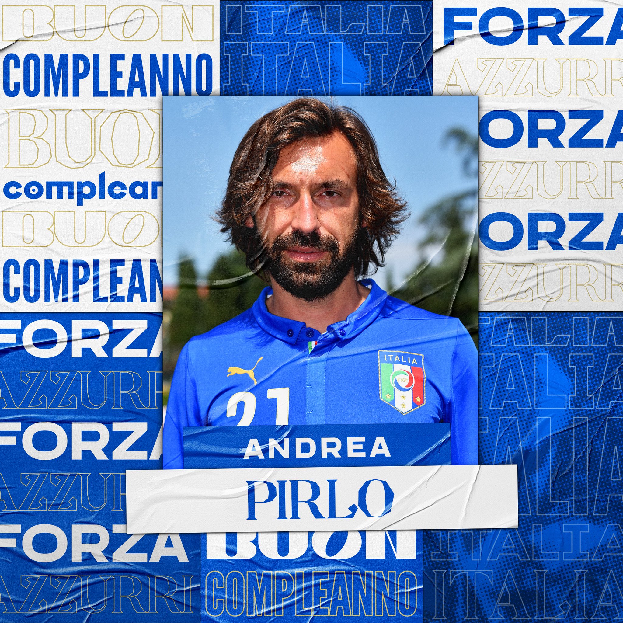 Italy ⭐️⭐️⭐️⭐️ on Twitter: "Happy birthday to Andrea #Pirlo, the ultimate midfield maestro! 🥳 # ...