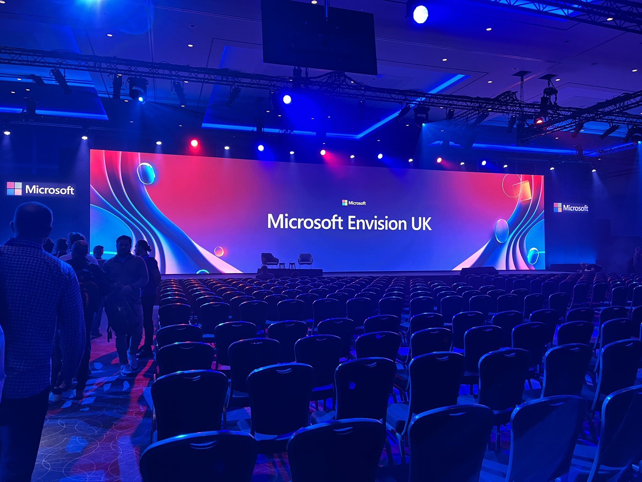 Microsoft Conference Stage