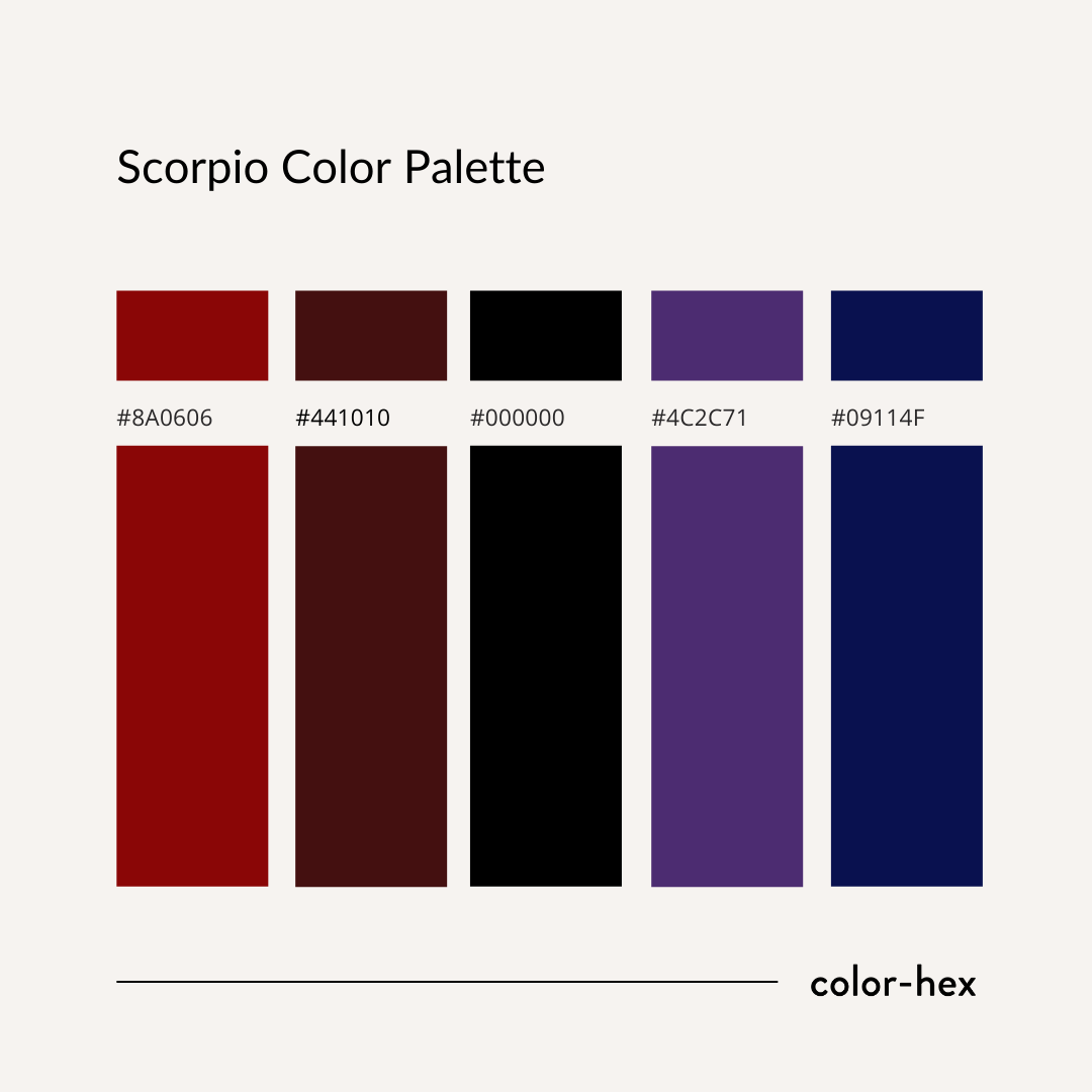 What Do Scorpios Like Colors
