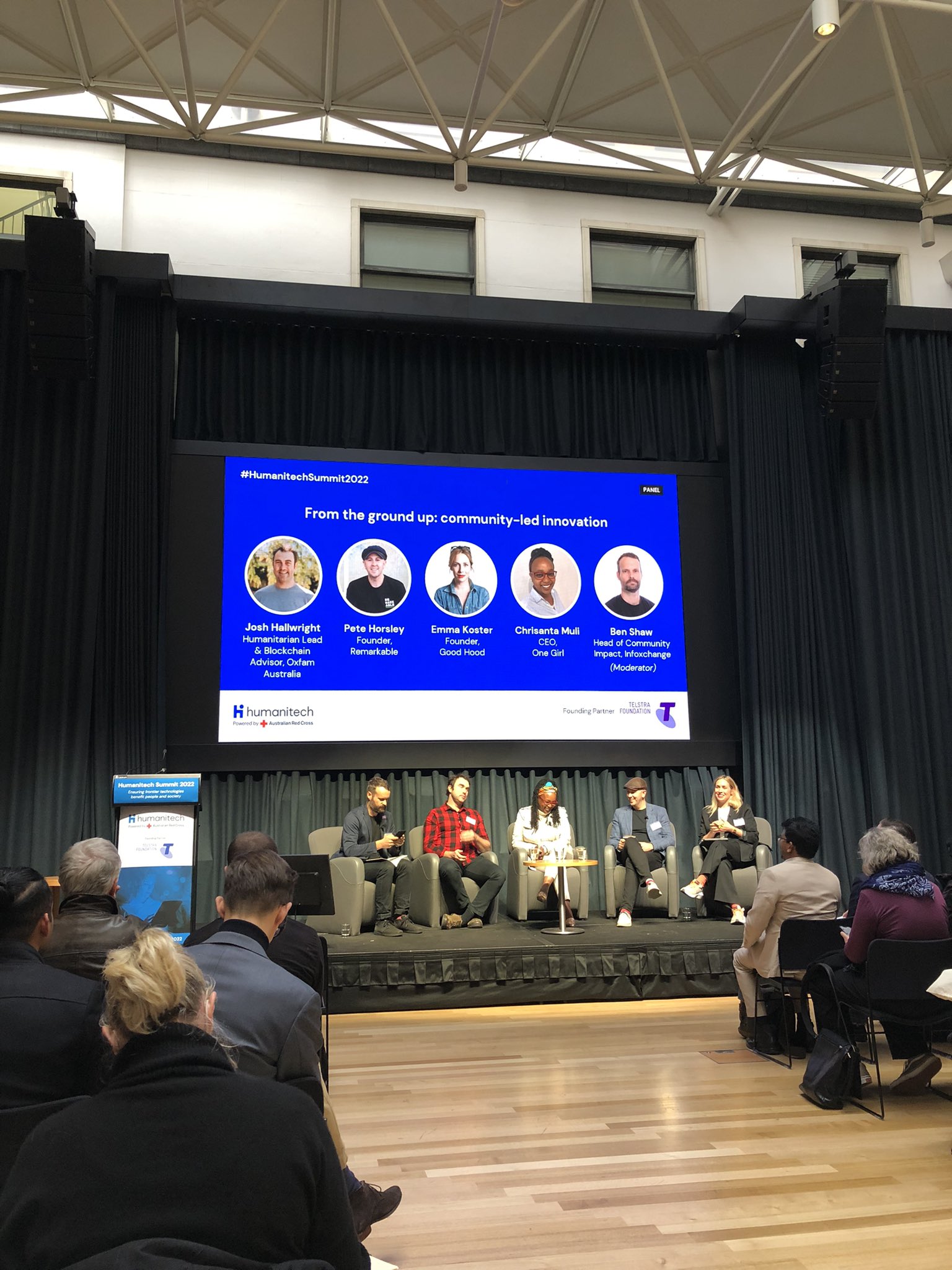 Humanitech on Twitter: "A provocation from Josh Hallright, @OxfamAustralia to open the community ...