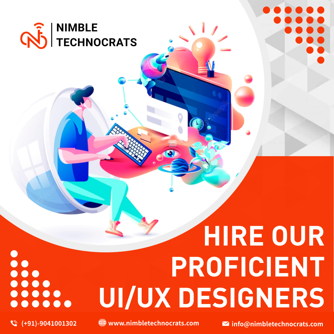 Nimble Technocrats on Twitter: "Hire Our Proficient UI/UX Designers Nimble Technocrats #designer ...